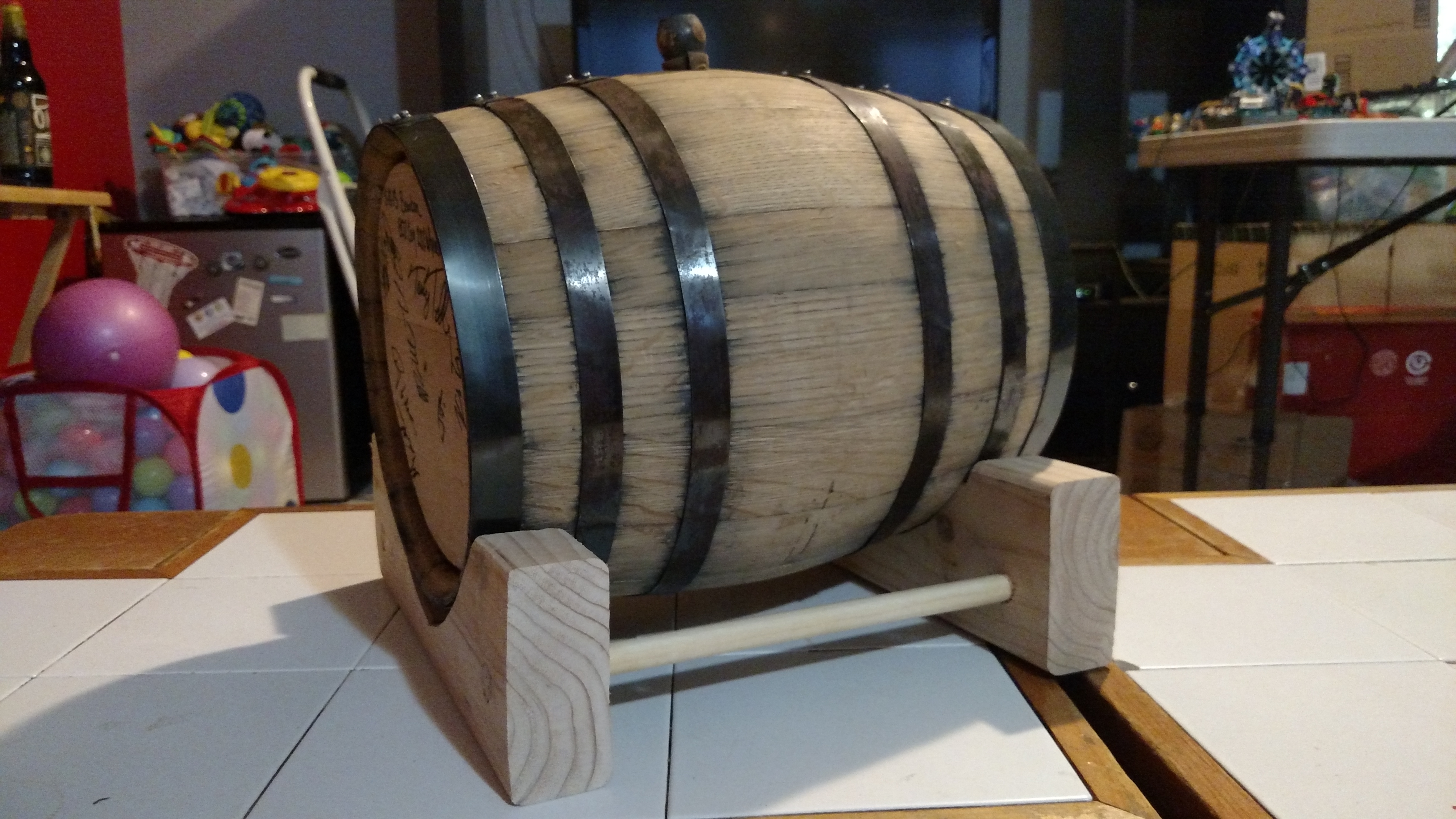 How To Build A Barrel Stand Homebrew Engineer